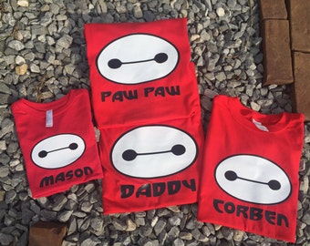 Baymax shirt | Etsy