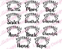 Unique football dad svg related items | Etsy