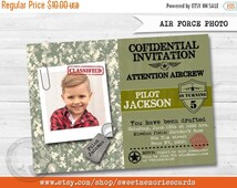 Unique army party invite related items | Etsy