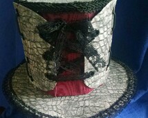 Popular items for lace top hat on Etsy