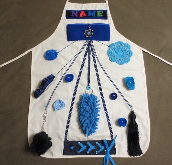 Activity Apron / Fidget Apron / Busy Apron for the elderly and