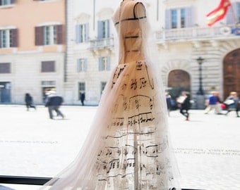 Music note dress | Etsy