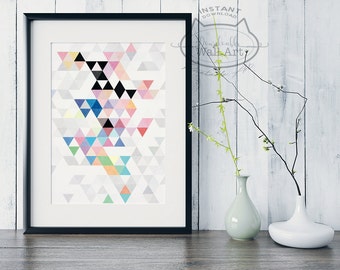 Unique digital art print related items | Etsy