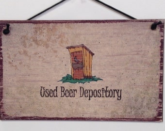 Porta potty sign | Etsy