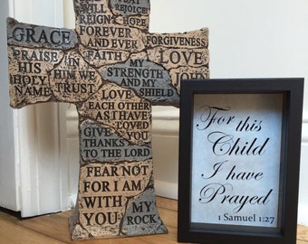 Christian shadow box | Etsy