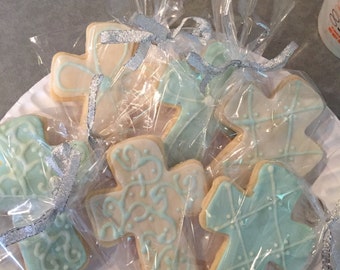 Cross sugar cookies | Etsy