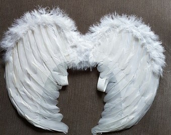 Feather angel wings | Etsy