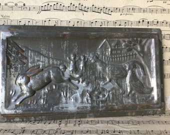 Items similar to Antique Chocolate Mold Flapper Style Shoe Mold Ice ...