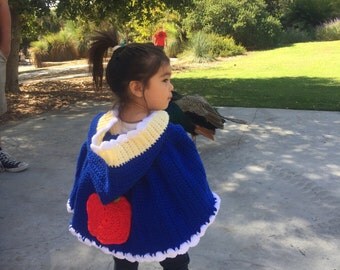 Snow white cape | Etsy