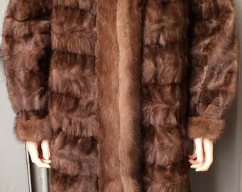 Vintage fur coat | Etsy