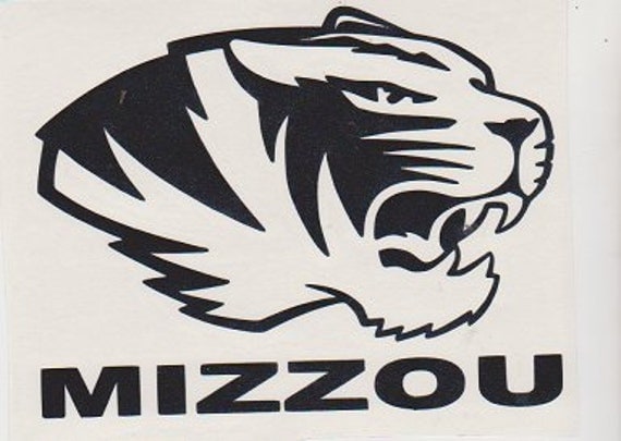 University of Missouri Mizzou Tigers Vinyl Decal for Wall Car