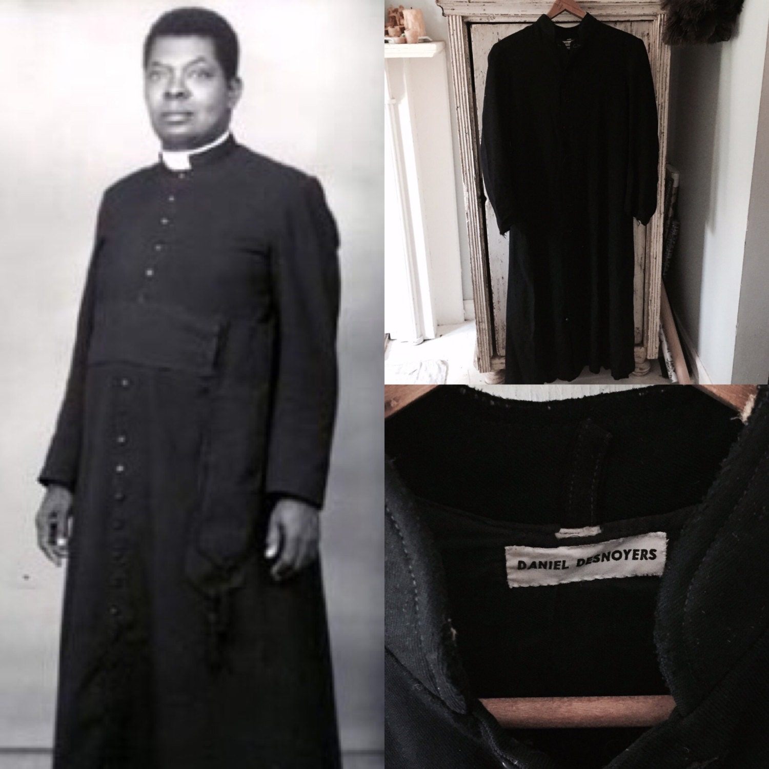 SALE 50 Priest Cloak Antique Priest Religious The Brotherhood Of sale-50-priest-cloak-antique-priest-religious-the-brotherhood-of
