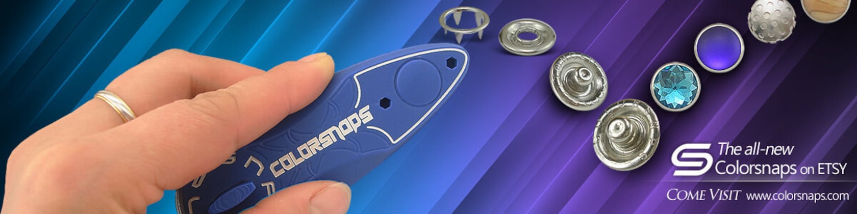 BUY Snaps Fasteners and Snaps Attaching Tool by Colorsnaps on Etsy
