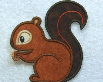 Unique squirrel applique related items | Etsy