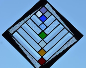 Chakra stained glass | Etsy