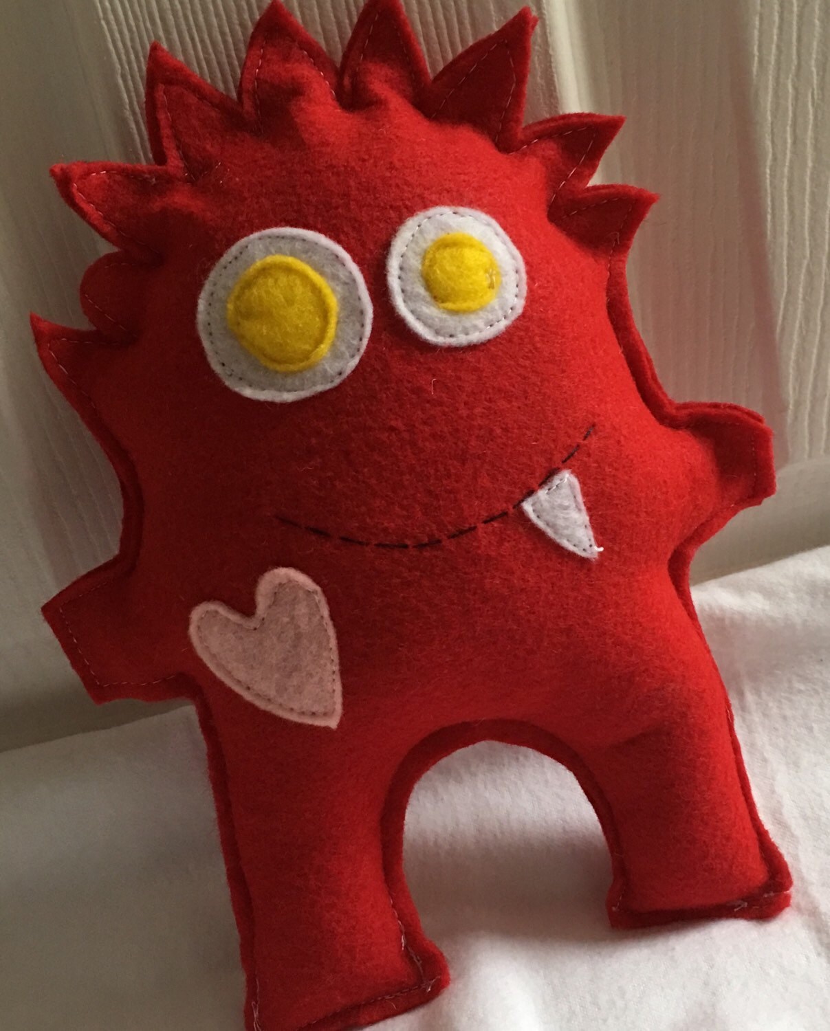 Monster Doll / Monster Plushie by sweetstellasboutique on Etsy