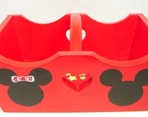 Unique mickey mouse basket related items | Etsy