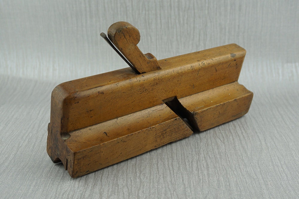 Antique Wood Block Plane Planer Decorative Joinery Carpenters