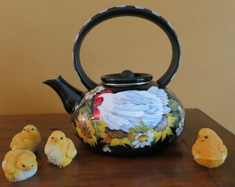 Sunflower teapot | Etsy