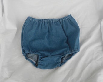 Denim diaper cover | Etsy