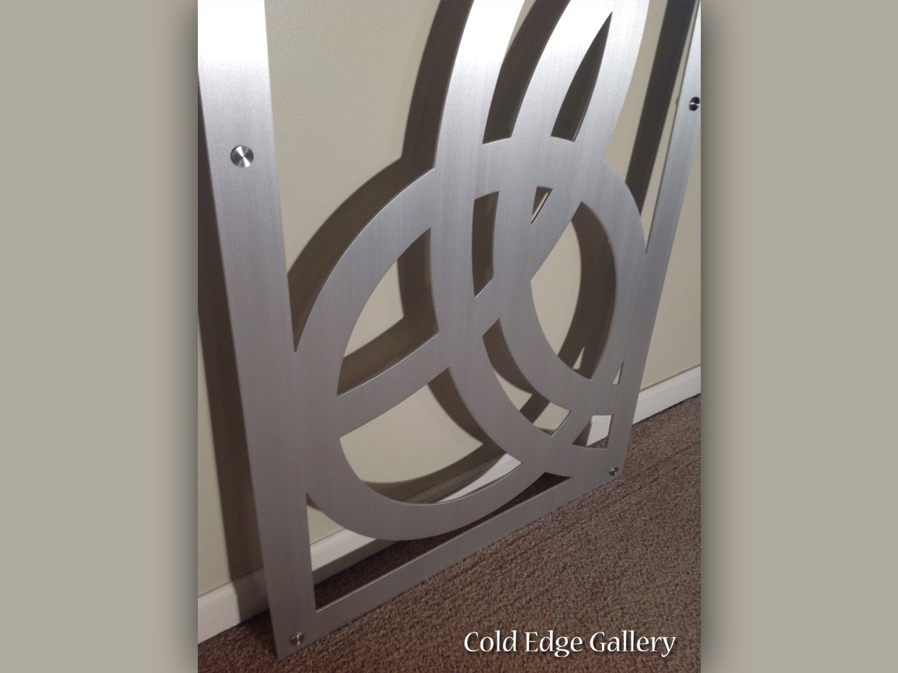 Office Metal Wall Art Art Decor Abstract by ColdEdgeGallery