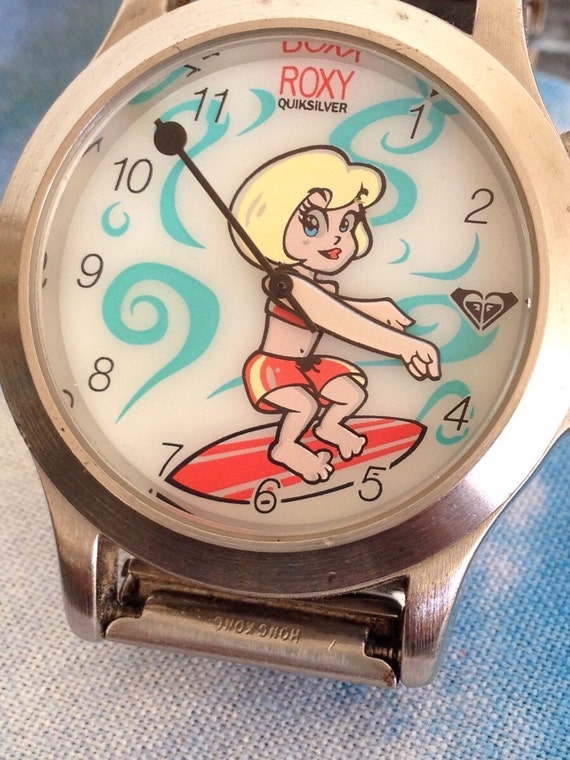 Vintage Roxy Watch Quicksilver Surfer Girl Quicksilver
