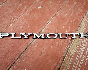 Plymouth emblem | Etsy
