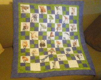 Alphabet quilt | Etsy