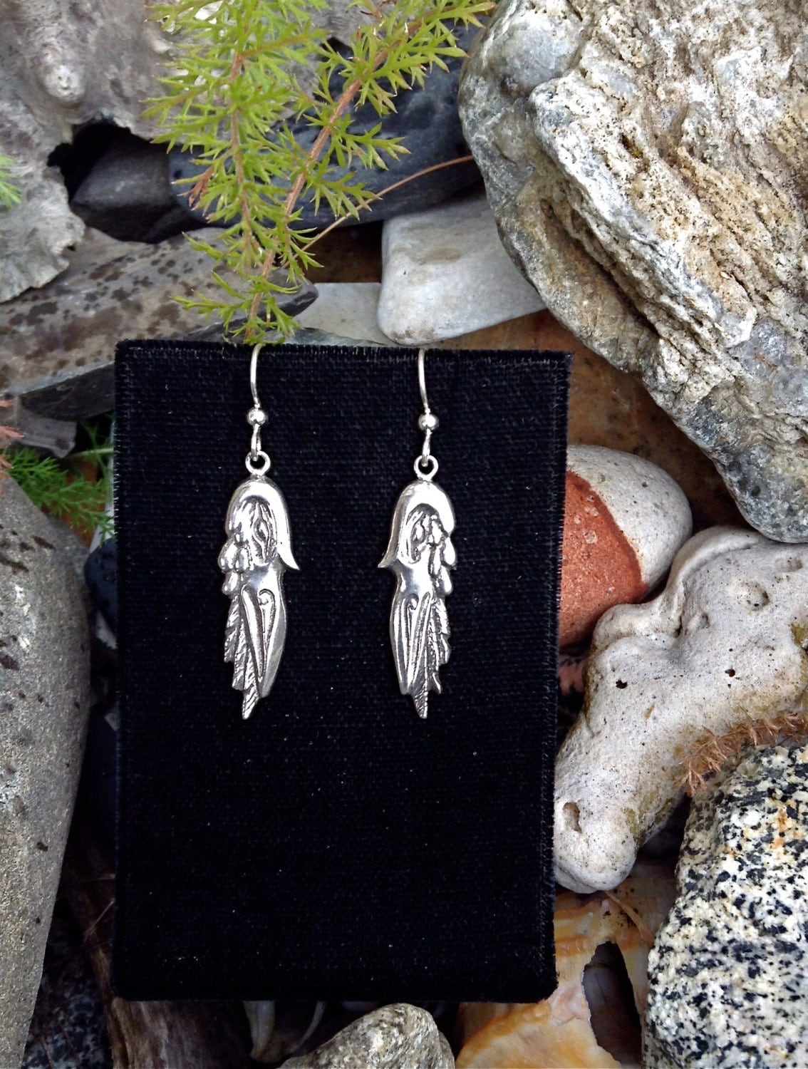 Raven Earrings,Silver Raven Jewelry,Made In Alaska,Raven Totem,Raven ...