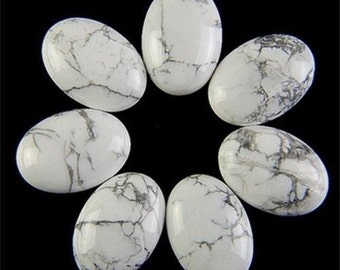 Howlite cabochon | Etsy