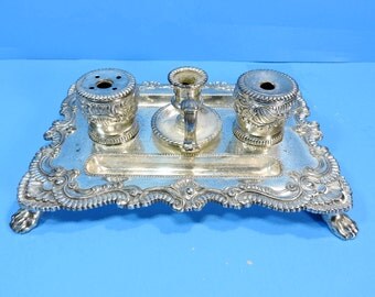 Double inkwell | Etsy