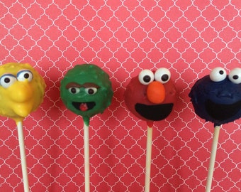 Items similar to Hand Painted Set of 9 Sesame Street Buckets on Etsy