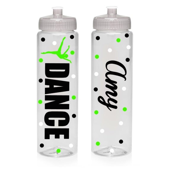 Personalized Dance Water Bottle 32oz