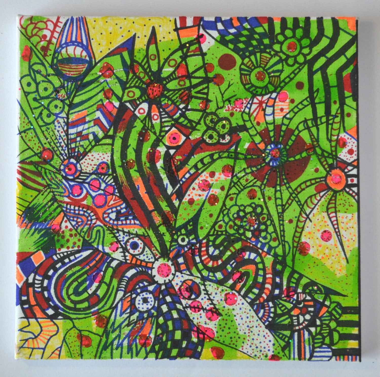 New Gothic Psychedelic Art For SalePainting by ShelleyJamaineArt