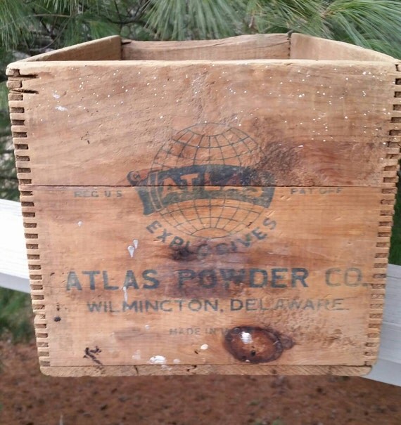 Primitive Atlas Wood Explosives Crate