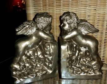 Cherub bookends | Etsy