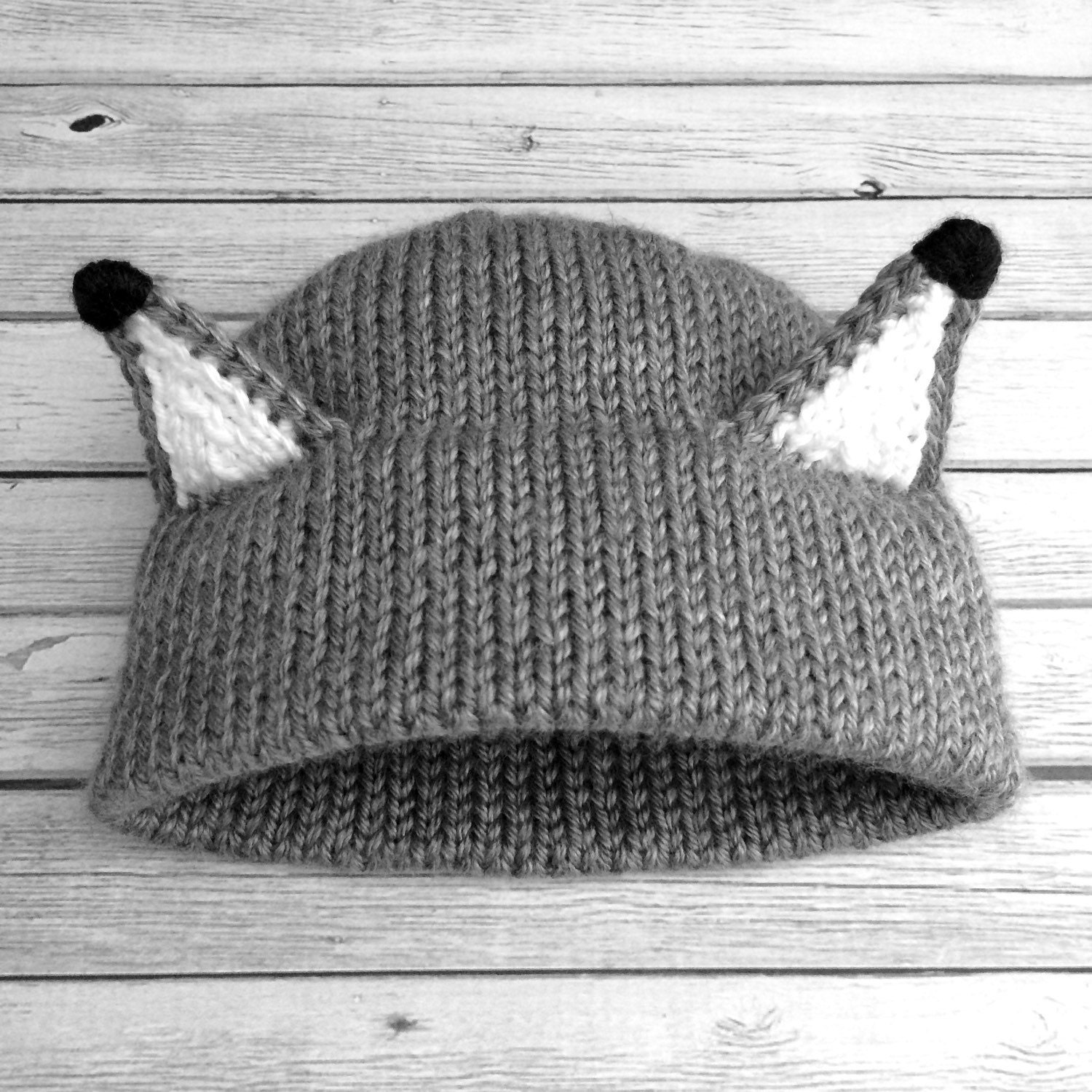 Wolf hat Husky hat Knit wolf hat Knit husky hat Wolf ears