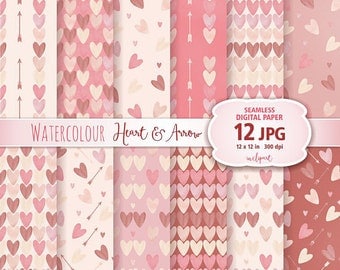 Watercolor ombre wash background digital paper 18 JPG by inclipart