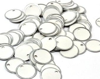 Metal rim tag | Etsy