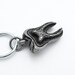 Human Tooth Keychain Tooth Anatomy Keychain Dentist