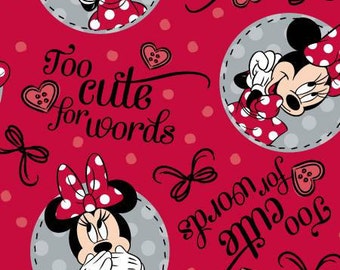 Minnie mouse word | Etsy