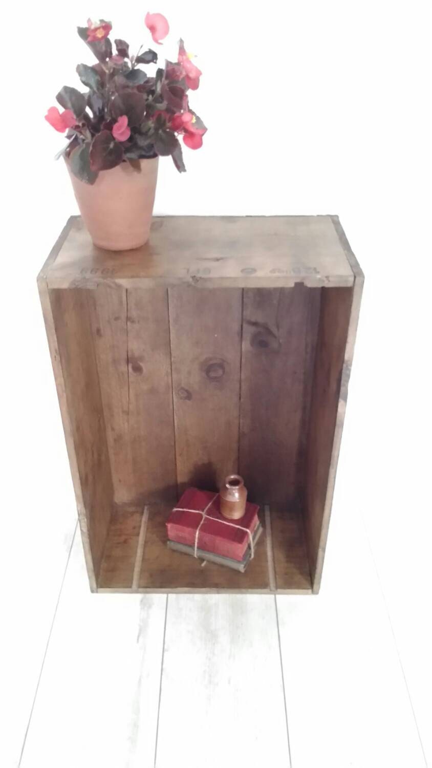 Wonderful Old Rustic Wine Crate, Box, Storage, Shelf – Haute Juice