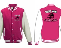 Unique pink varsity jacket related items | Etsy