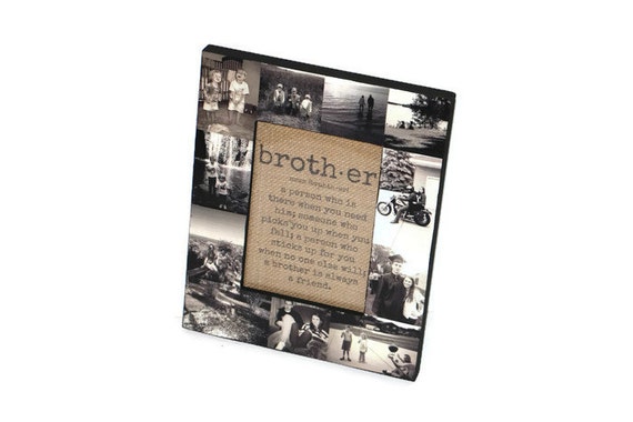 Brother gift Quote Hero Brother Quote Gift for Brother