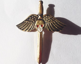 Unique sword lapel pin related items | Etsy