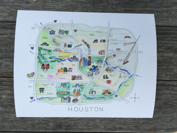 Houston Inner Loop Map