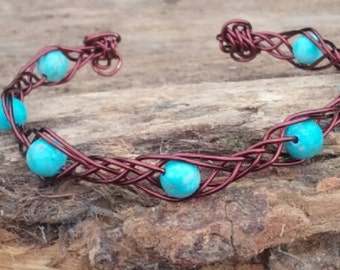 Copper wire weave | Etsy