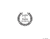 Unique rustic circle stamp related items | Etsy