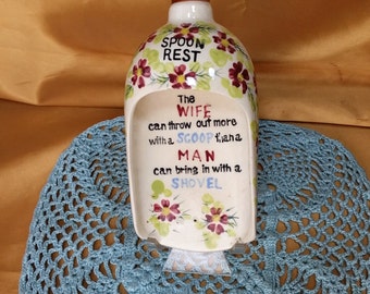 Funny spoon rest | Etsy