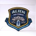 Alien Air Force Embroidered Patch by CoghillCartooning on Etsy